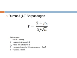 Uji-T | PPTX