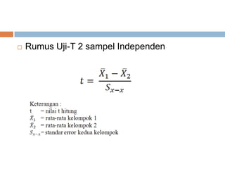 Uji-T | PPTX