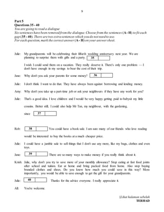 CEFR FORM 2 NTB1-TB16 EXAM | DOCX