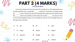 UASA ENGLISH YEAR 4 TECHNIQUE FOR YEAR 4 | PDF