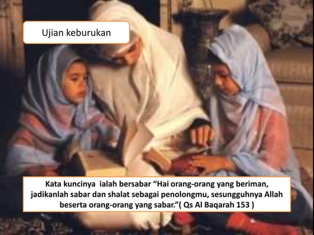 Bahan motivasi dan dawah Ujian dari allah dibagi menjadi dua | PPTX