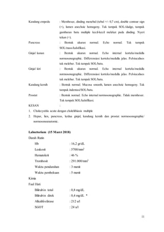 Ujian kasus kolesistitis ec kolelitiasis | DOCX