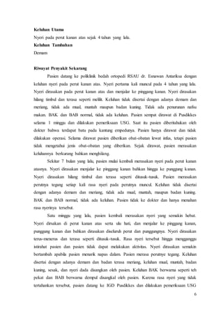 Ujian kasus kolesistitis ec kolelitiasis | DOCX