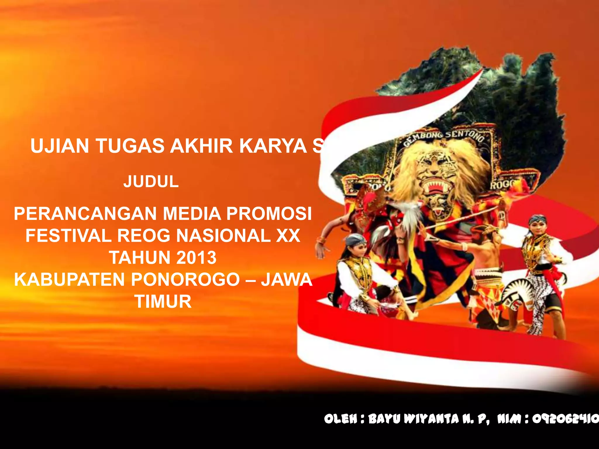 Presentasi Ujian TAKS DKV Seni Rupa UNY | PPTX