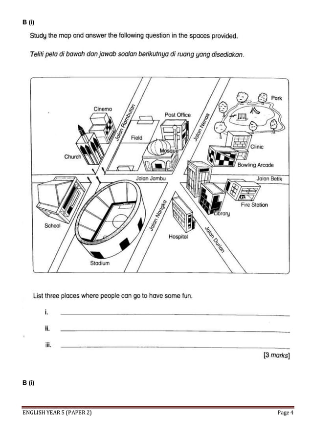 Ujian mac bi tahun 5 | DOCX