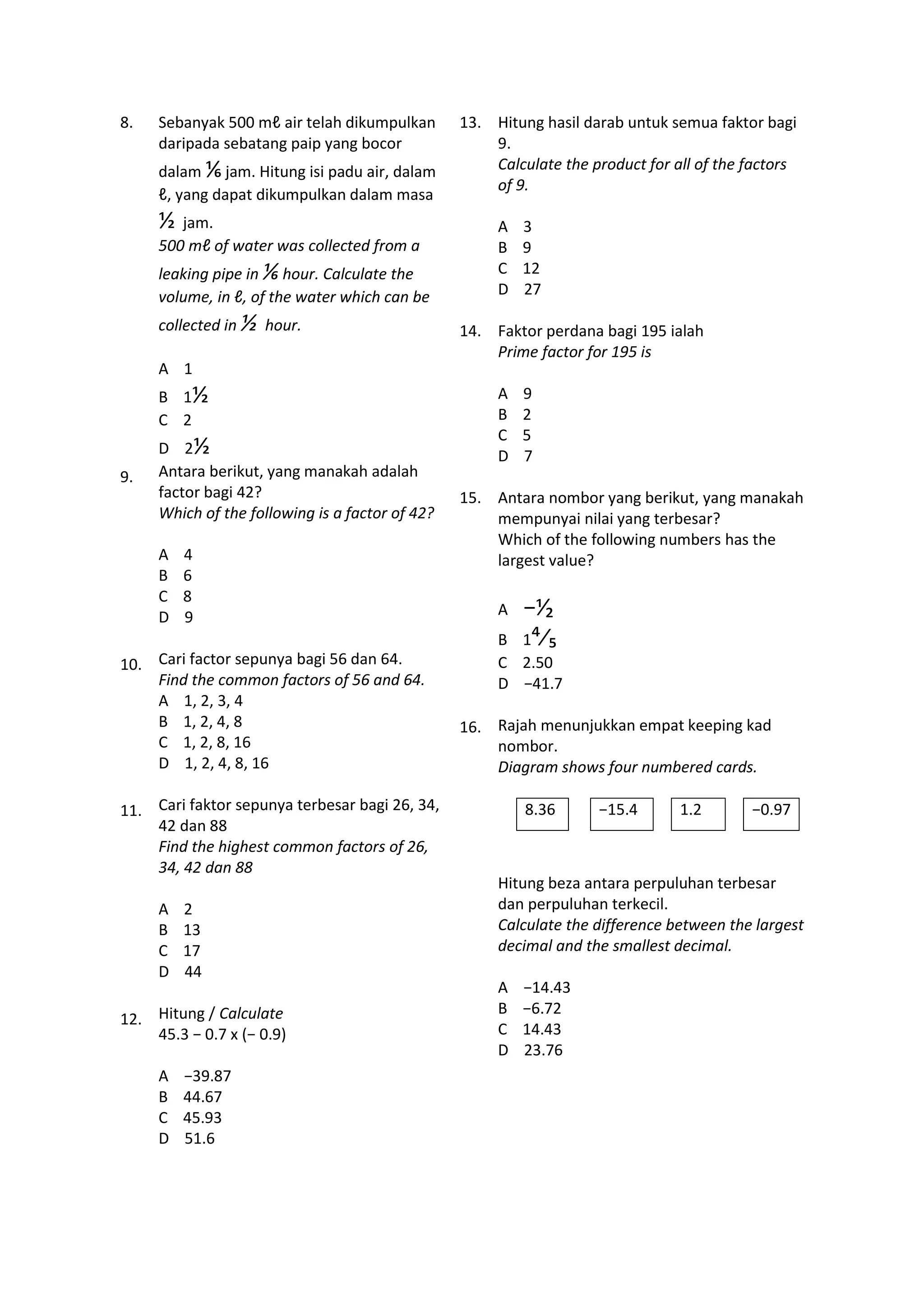 Ujian Matenatik tingkatan 1 tahun 2022.docx