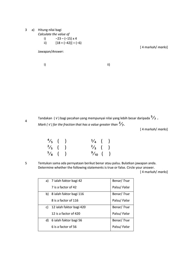 Ujian Matenatik tingkatan 1 tahun 2022.docx