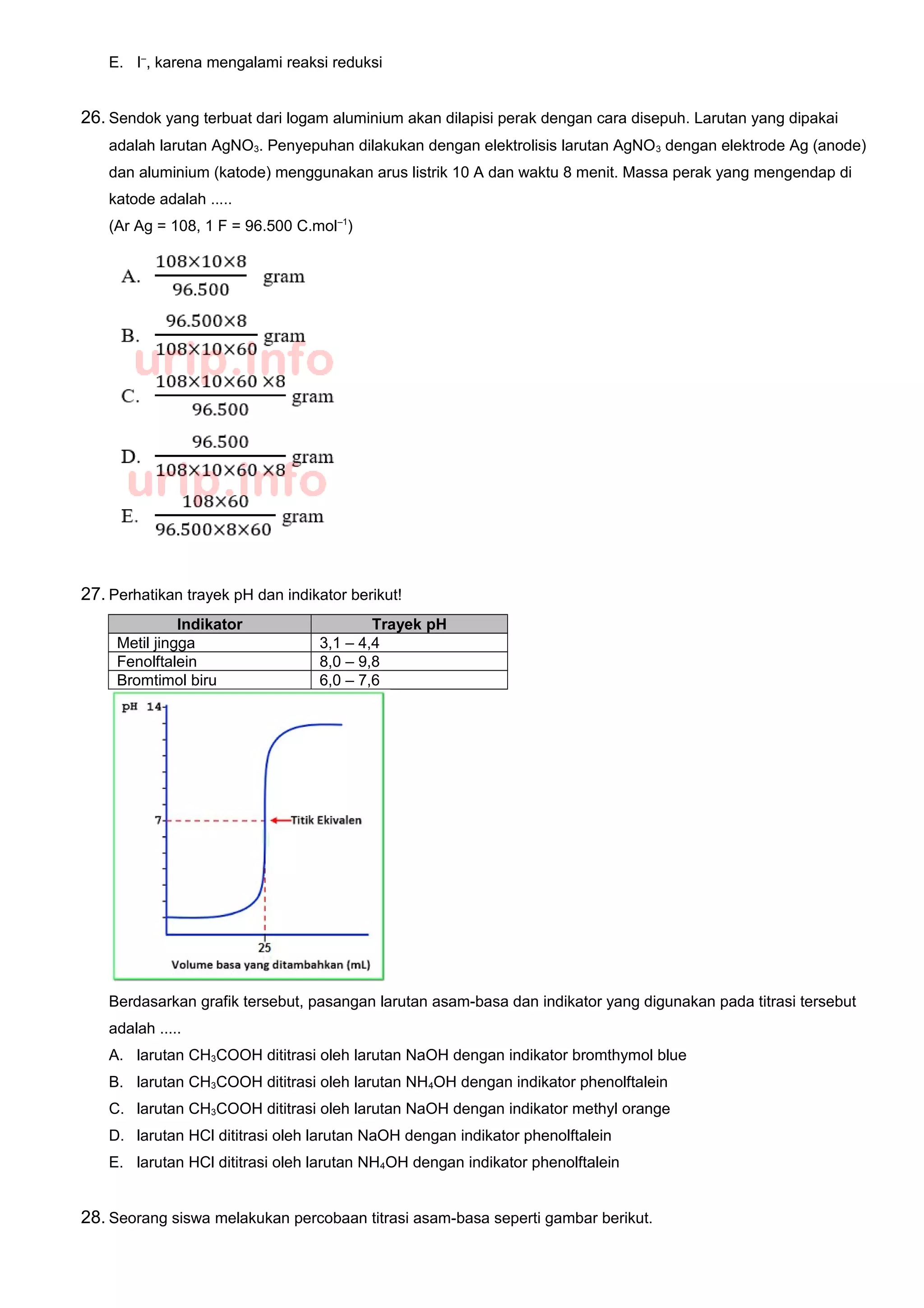 Soal Ujian nasional (UN) kimia 2019.doc