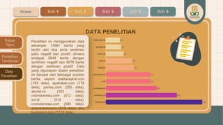perbandingan analisis data mining klasifikasi sentiment berita ...