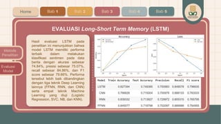 perbandingan analisis data mining klasifikasi sentiment berita ...