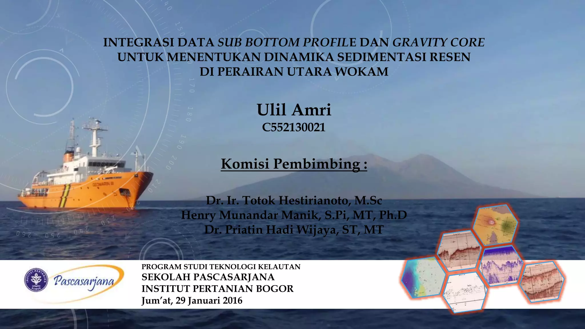 INTEGRASI DATA SUB BOTTOM PROFILE DAN GRAVITY CORE UNTUK MENENTUKAN ...