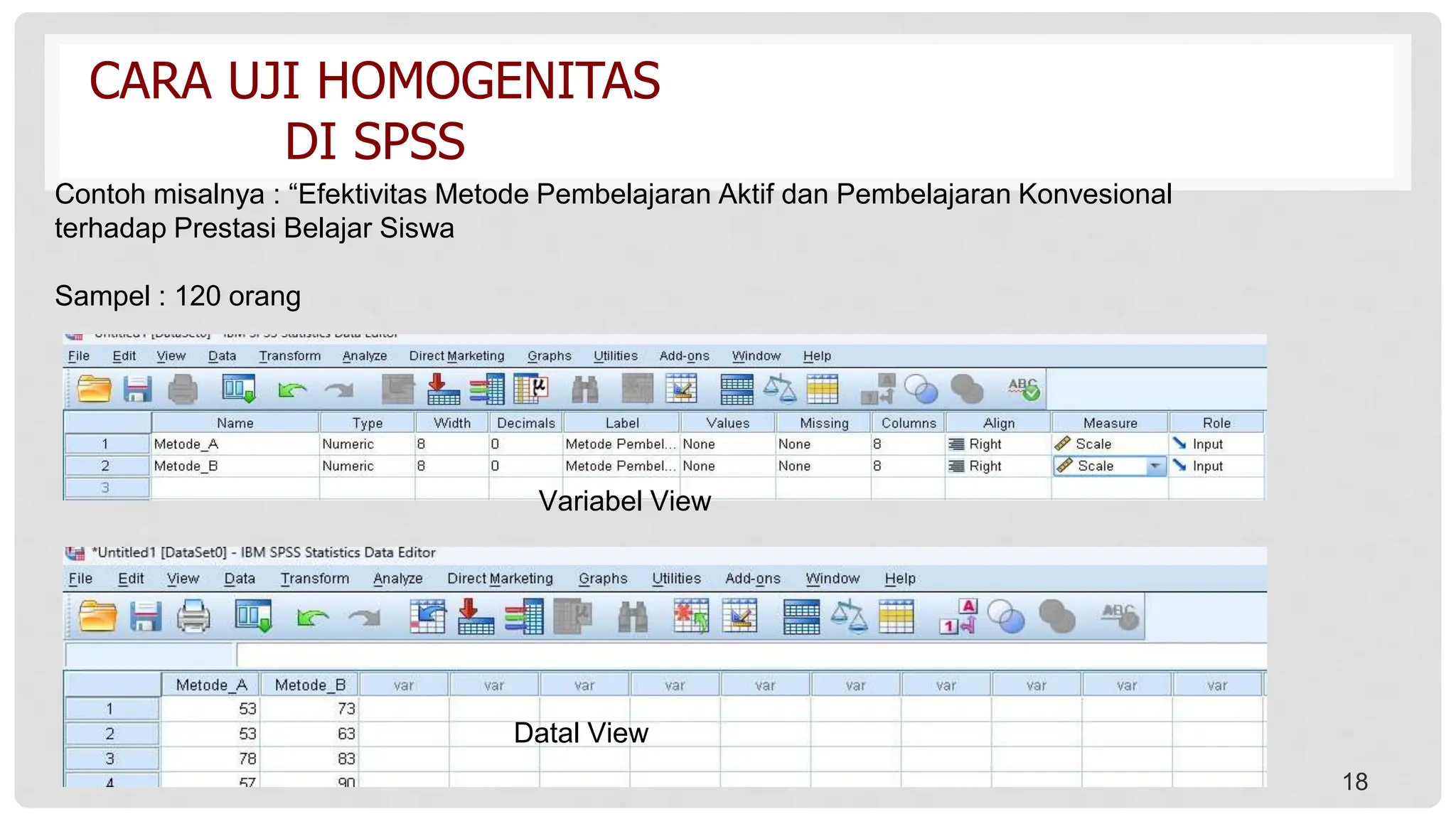 UJI ASUMSI dan cara penggunaan spss pada penelitian | PPT