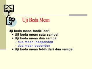 Uji beda mean | PPT