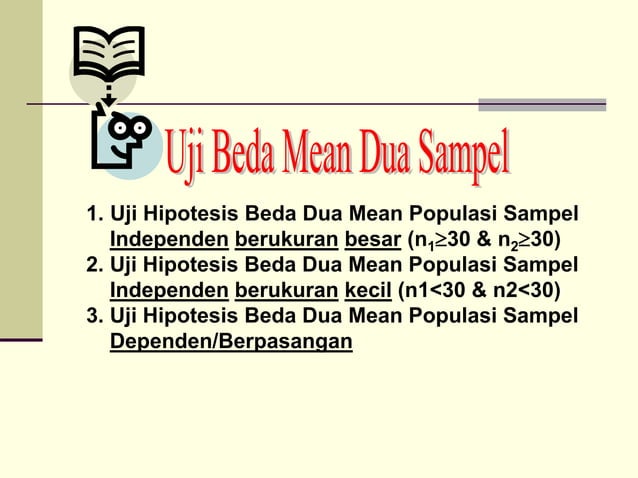 Uji Beda Mean | PPT