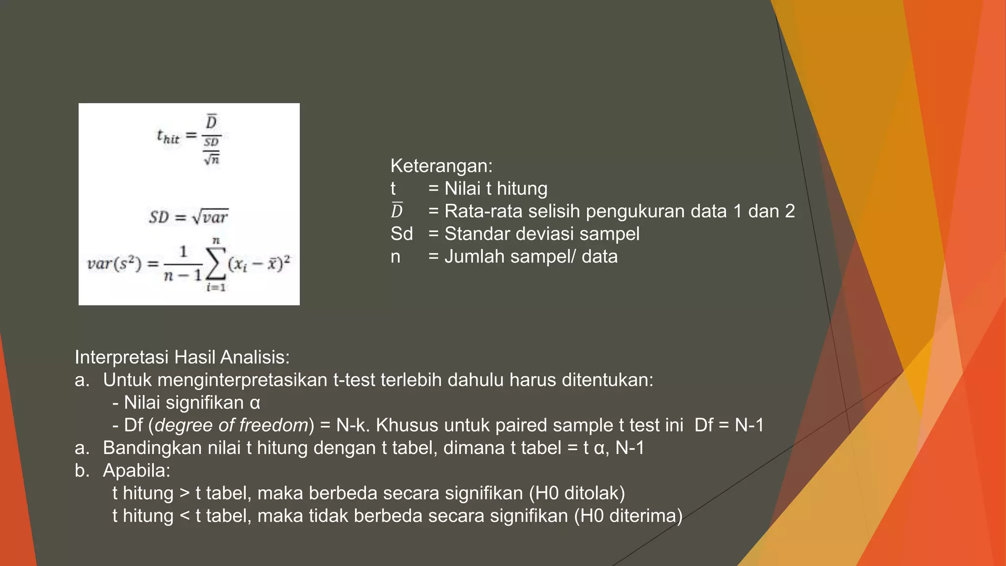 Uji Beda (T – Test).pptx