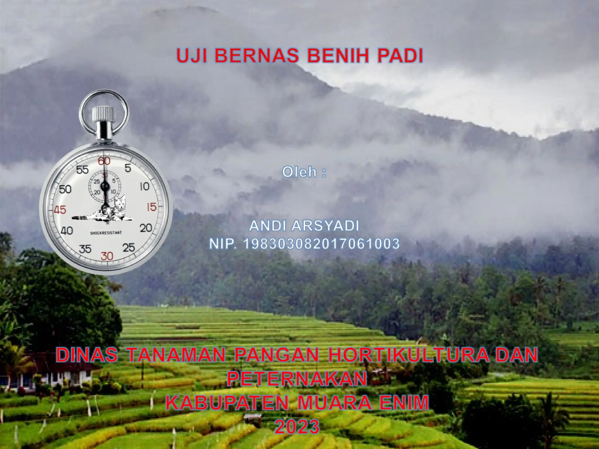 UJI BERNAS BENIH PADI YANG BAIK DAN MEMILIKI KUALITAS | PPT