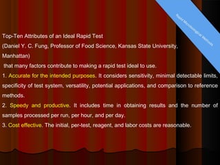 Uji biokimia konvensional dan rapid | PPT