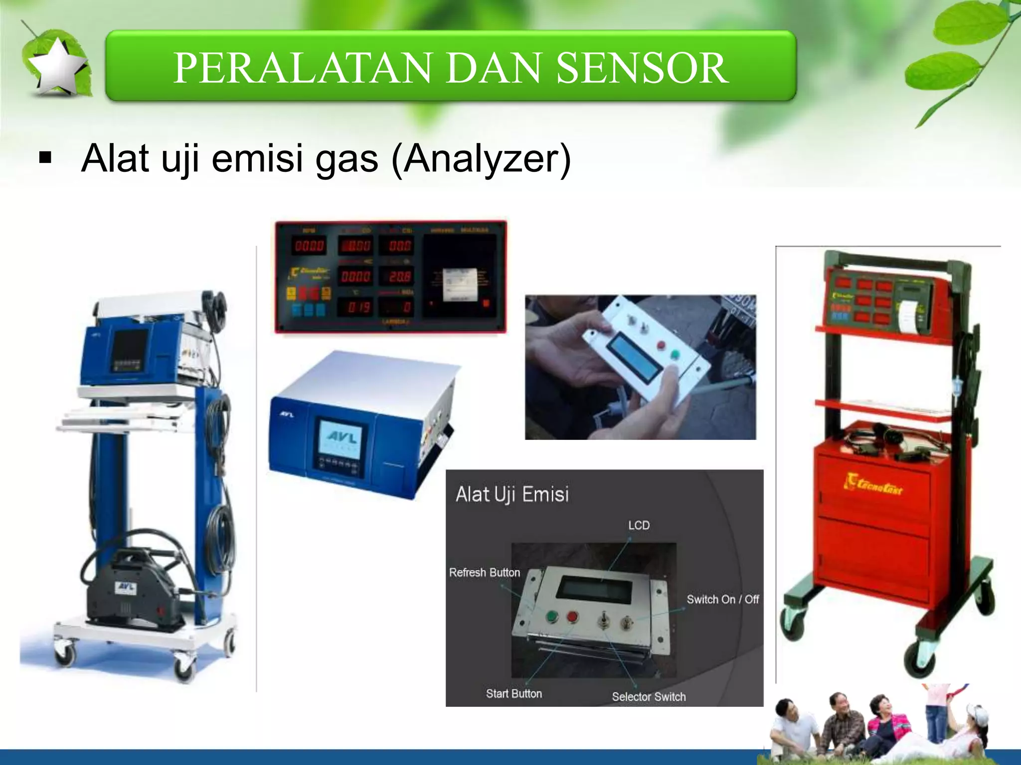 Uji emisi gas analyzer | PPTX
