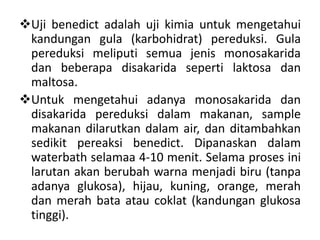 uji glukosa | PPT
