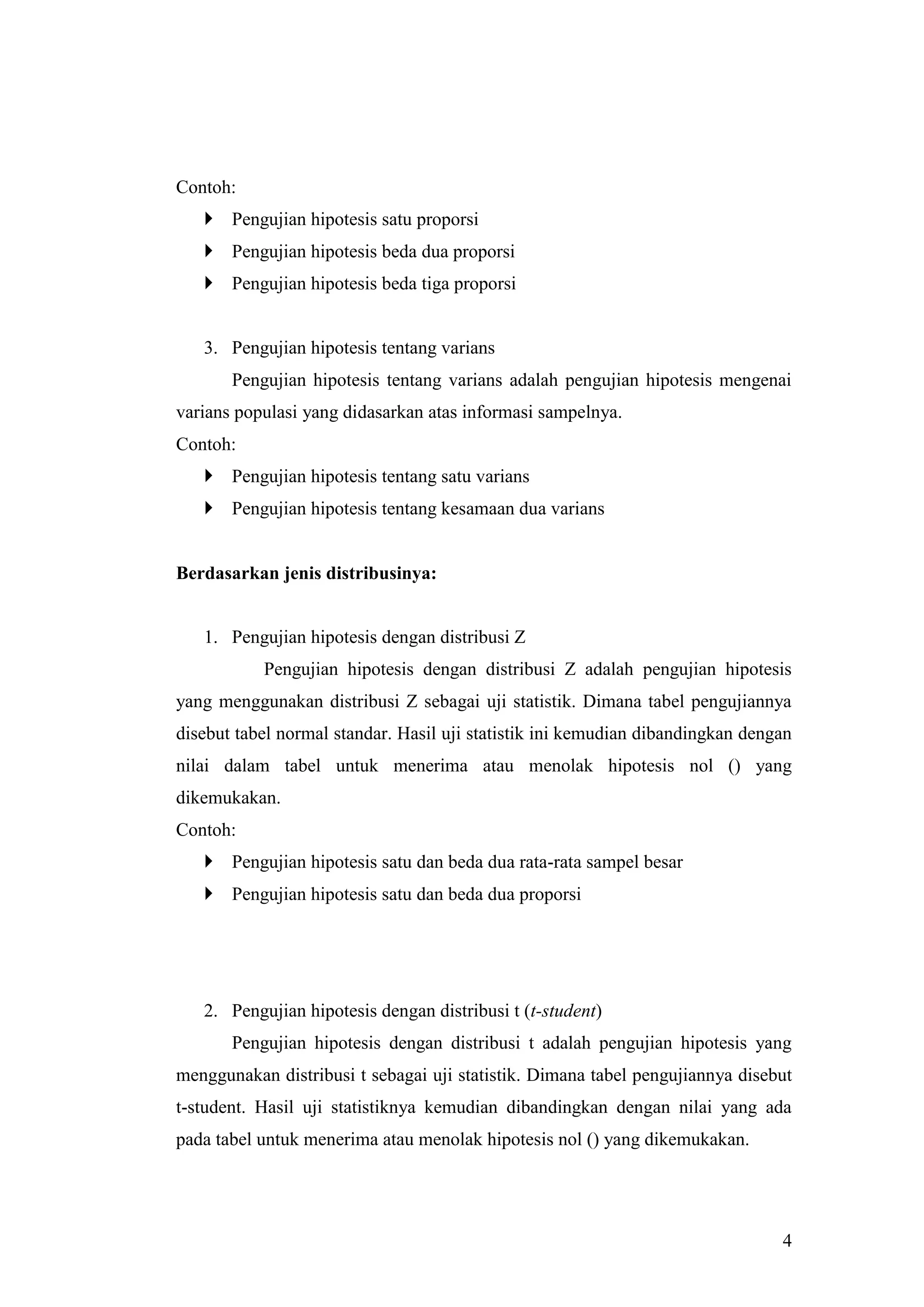 Uji hipotesis 1 & 2 rata rata | DOCX