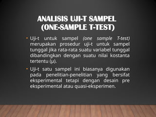 Cara Melakukan Uji Analisis Independet T.ppt
