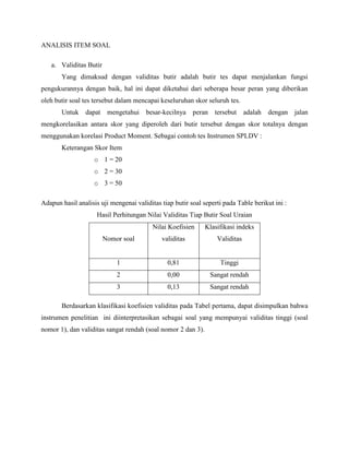 Uji instrumen !! | DOCX