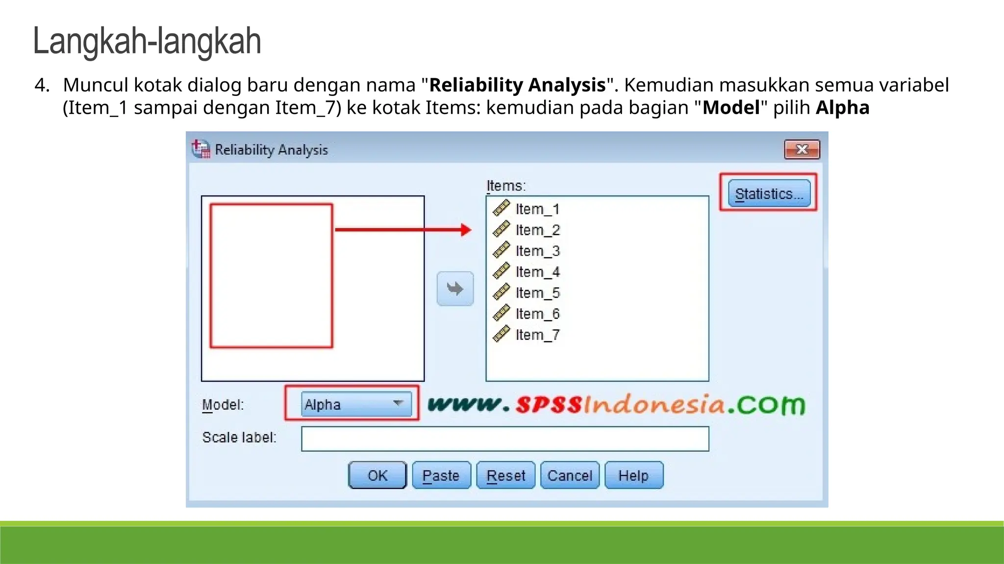 Uji Instrumen dalam penelitian kuantitatif menggunakan SPSS | PPTX