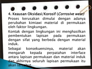 Uji keausaan (wear test) | PPTX