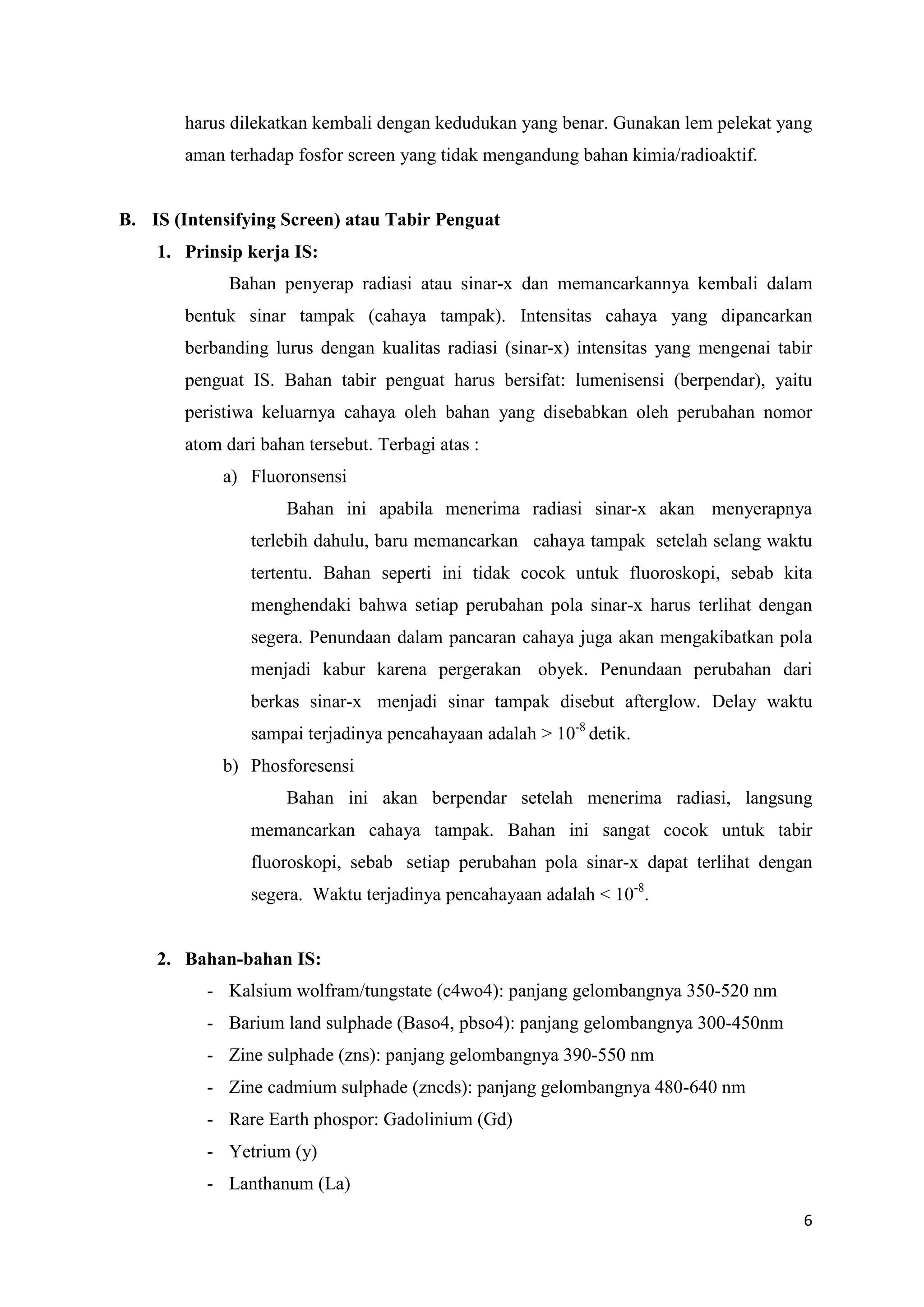 Uji kebocoran kaset radiografi | DOCX