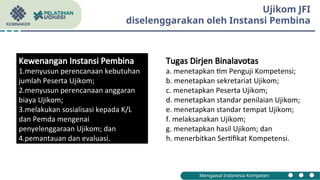 Uji Kompetensi Jabatan Fungsional Instruktur | PPT