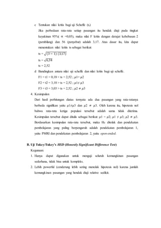 Uji lanjut | PDF