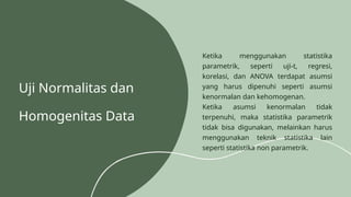 Slide Uji Normalitas dan Homogenitas.pptx