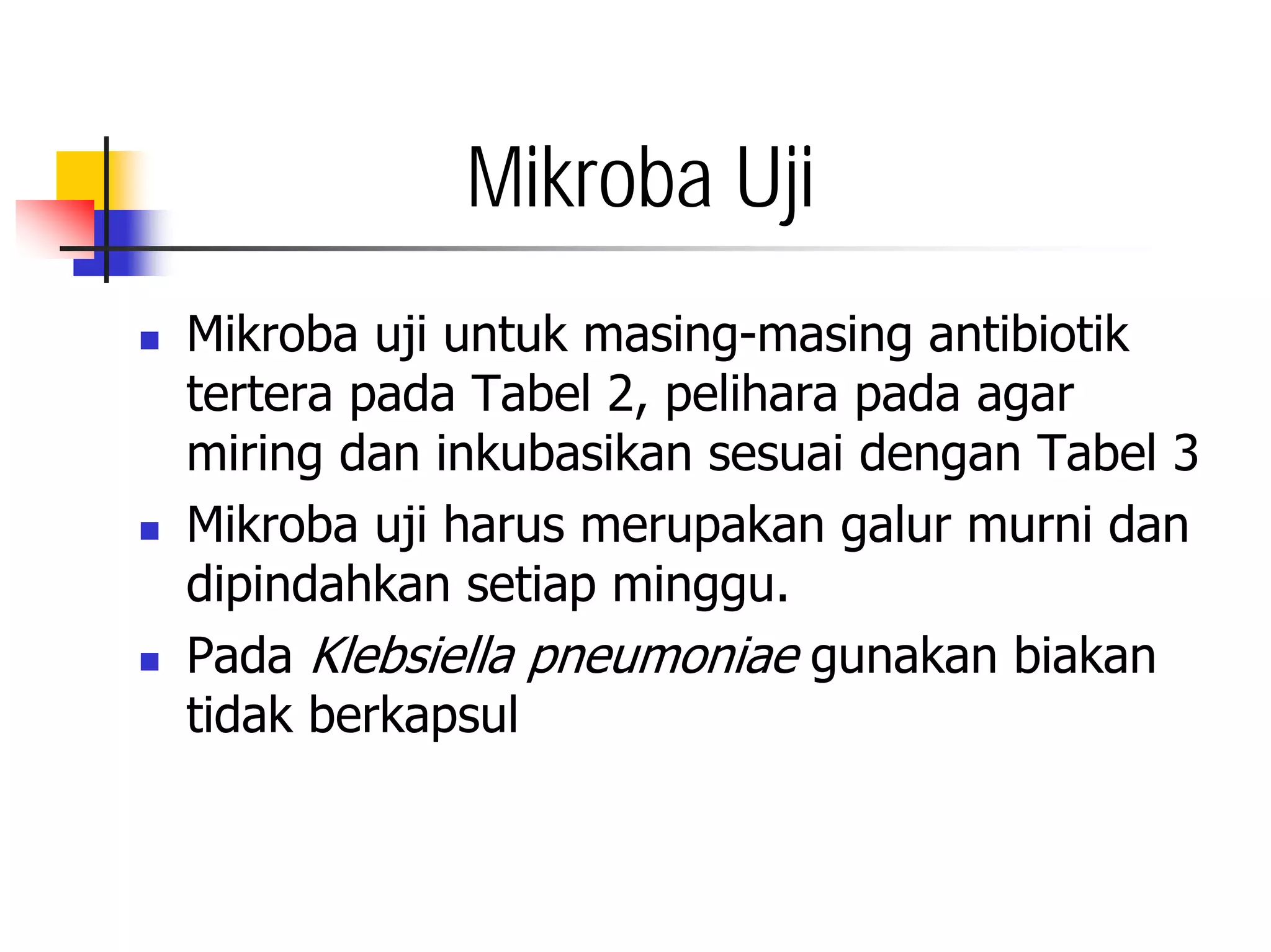Uji potensi antibiotik secara mikrobiologi | PDF