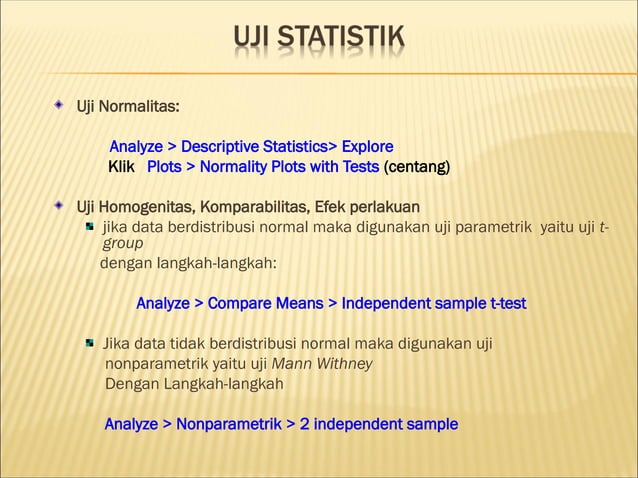 Metodologi Penelitian "UJI STATISTIK".ppt