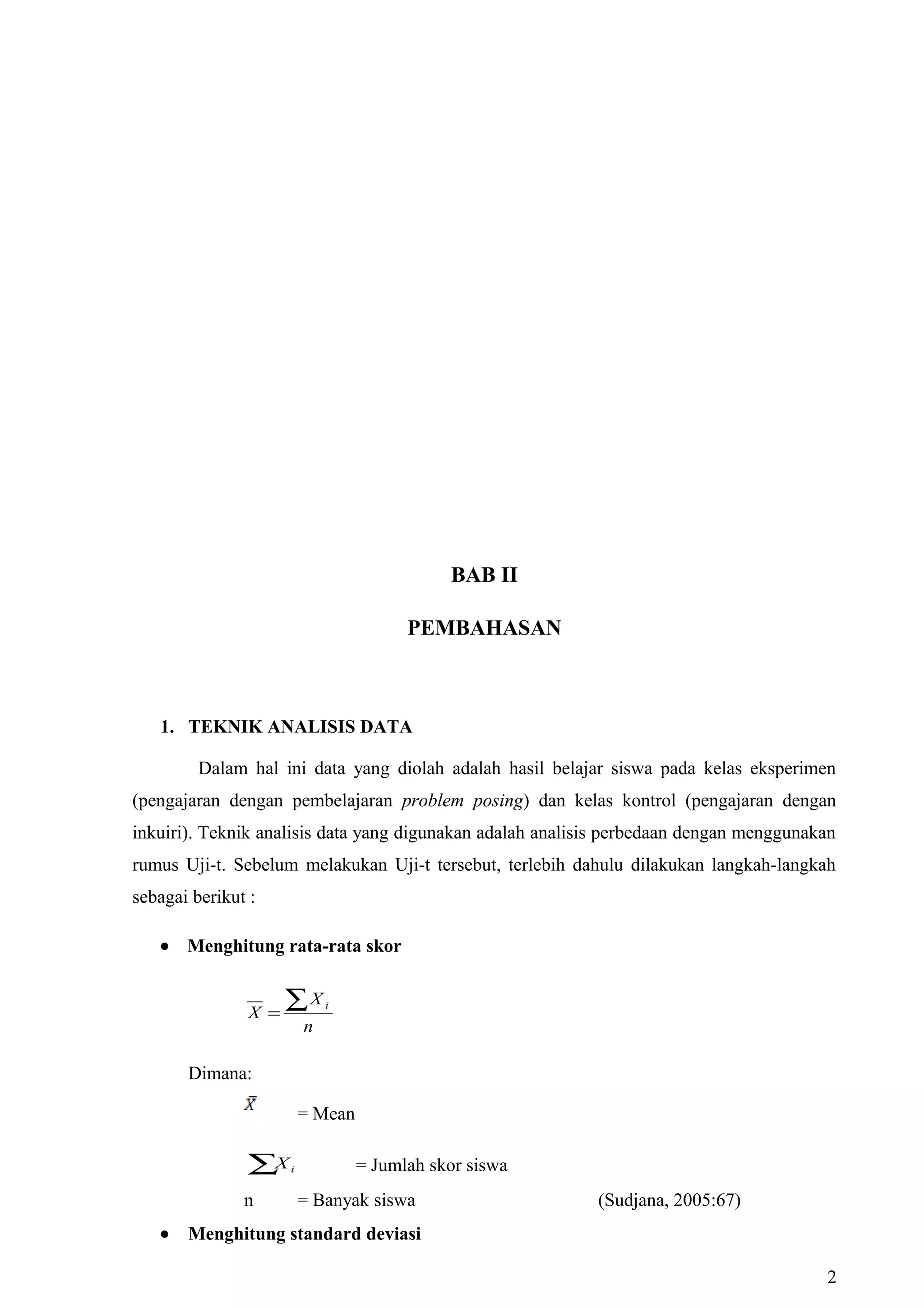 Makalah Uji T | DOC