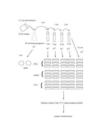 Uji total mikroba fix bgt | PDF