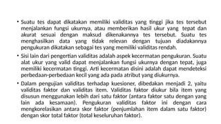 UJI VALIDITAS STATISTIKA UNTUK PEMULA.pptx