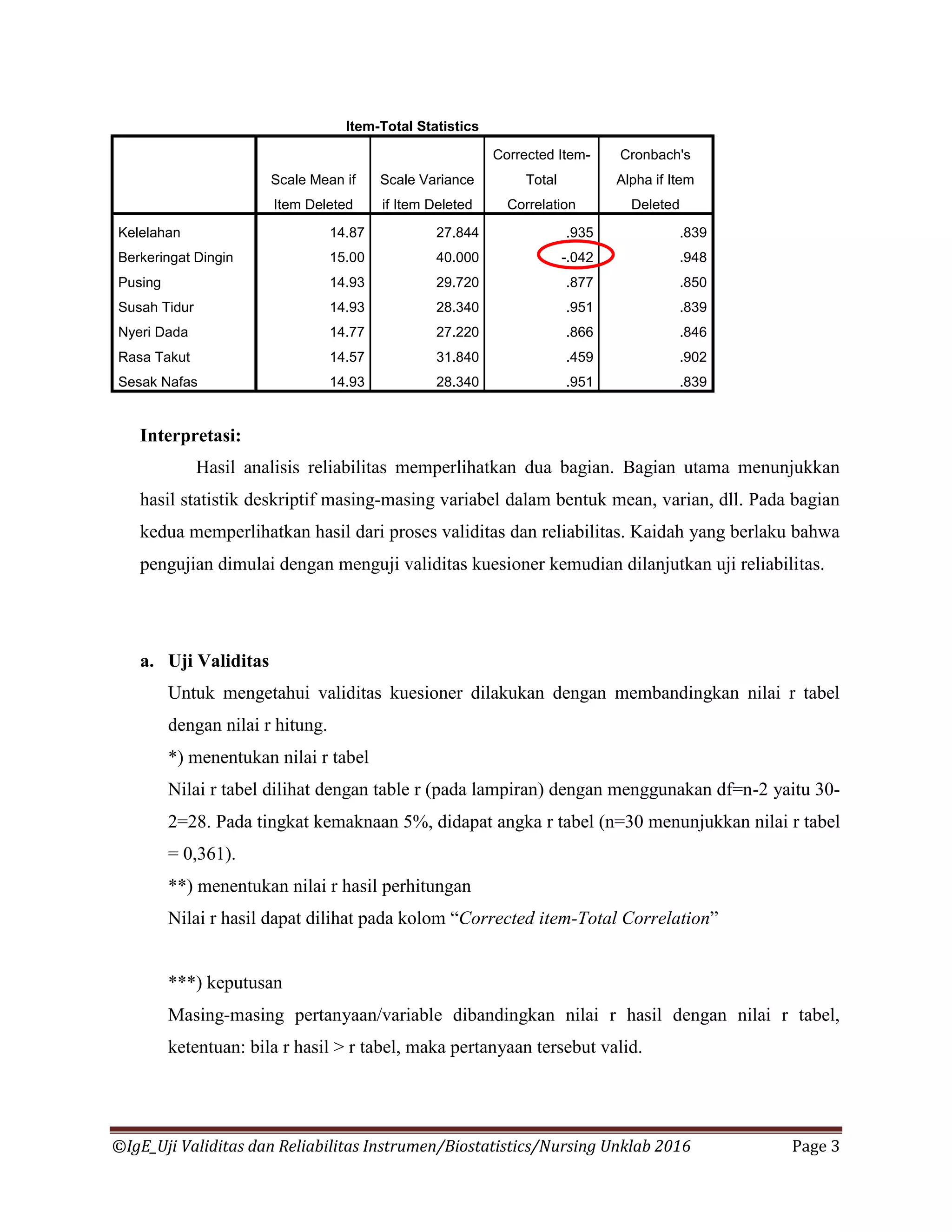 Uji validitas dan_reliabilitas_instrumen | PDF
