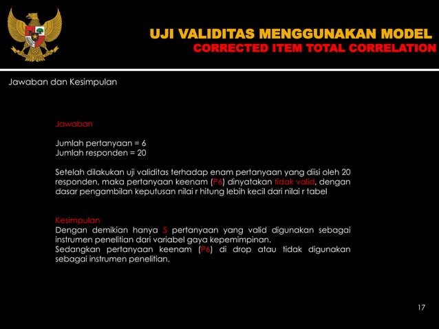 UJI_VALIDITAS_MENGGUNAKAN_MODEL_CORRECTE.pptx