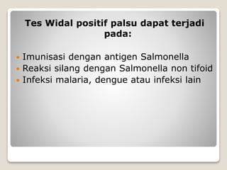 Uji widal xi tlm | PPT