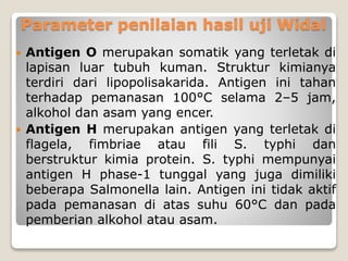 Uji widal xi tlm | PPT