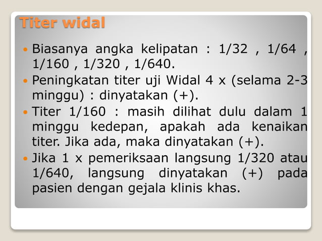Uji widal xi tlm | PPT