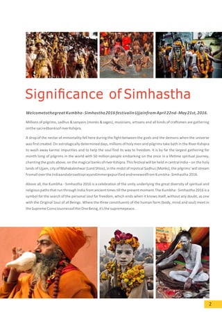 Ujjain simhastha 2016 yoga kumbh mela | PPTX