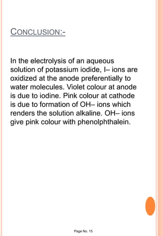 Class 12 Chemistry Practical File | PDF