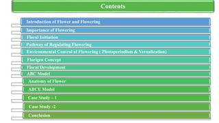 Physiological and Molecular Mechanisms Underlying Flowering | PPTX