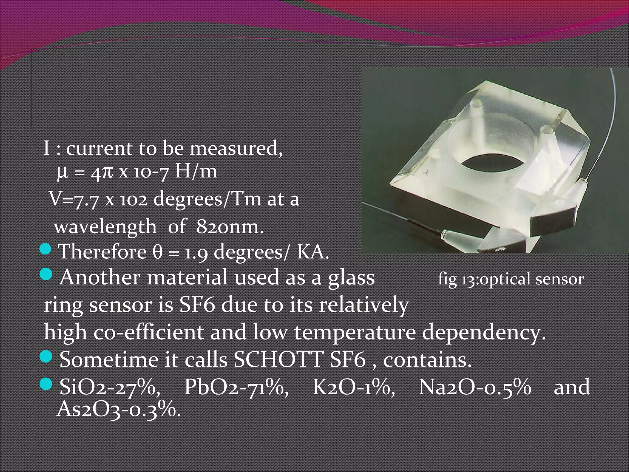 MOCT (magneto optical current transformer)- presentation | PPT ...