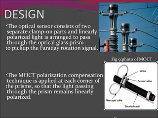 MOCT (magneto optical current transformer)- presentation | PPT ...