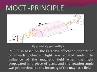 MOCT (magneto optical current transformer)- presentation | PPT ...