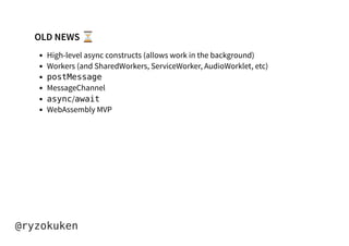 Multicore Javascript Past, Present and Future.pdf | Web Development ...