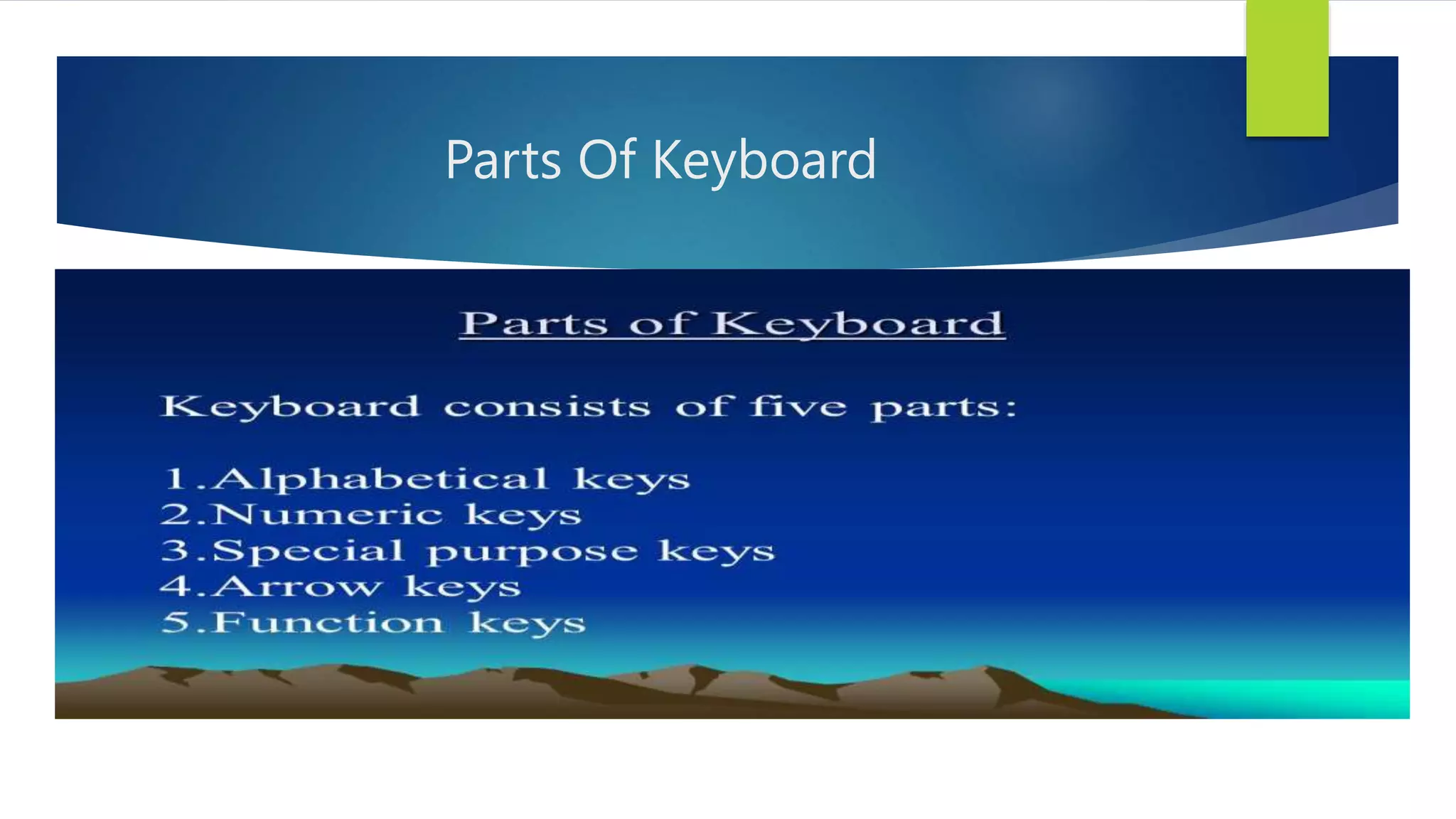 Keyboard ppt | PPTX | Computer Peripherals | Computing